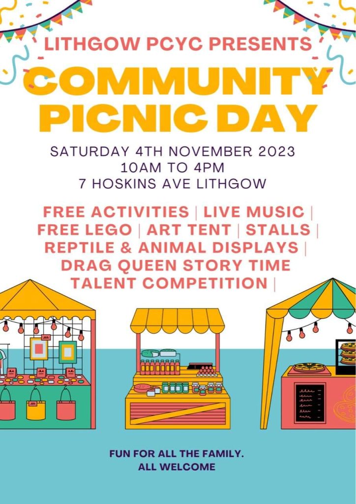 Lithgow PCYC Community Picnic Day – Seven Valleys Tourism