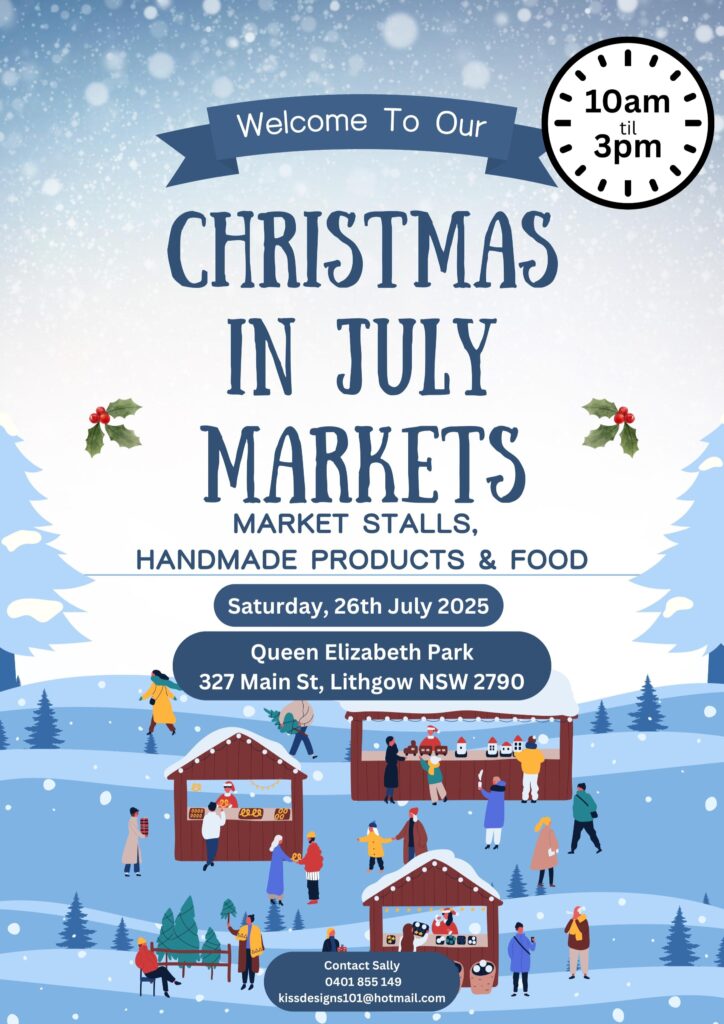 Queen Elizabeth Park Christmas in July Markets – Seven Valleys Tourism