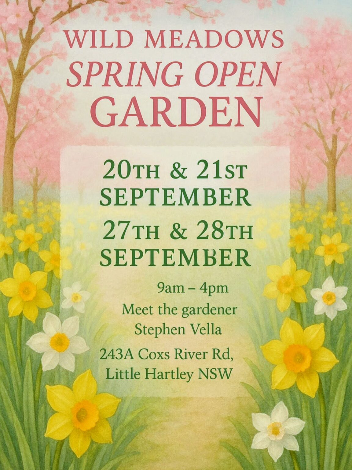 Wild Meadows Garden-Spring Open Days – Seven Valleys Tourism